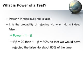 Hypothesis testing | PDF