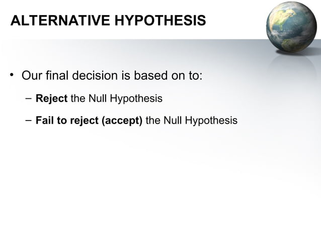 Hypothesis testing | PPT