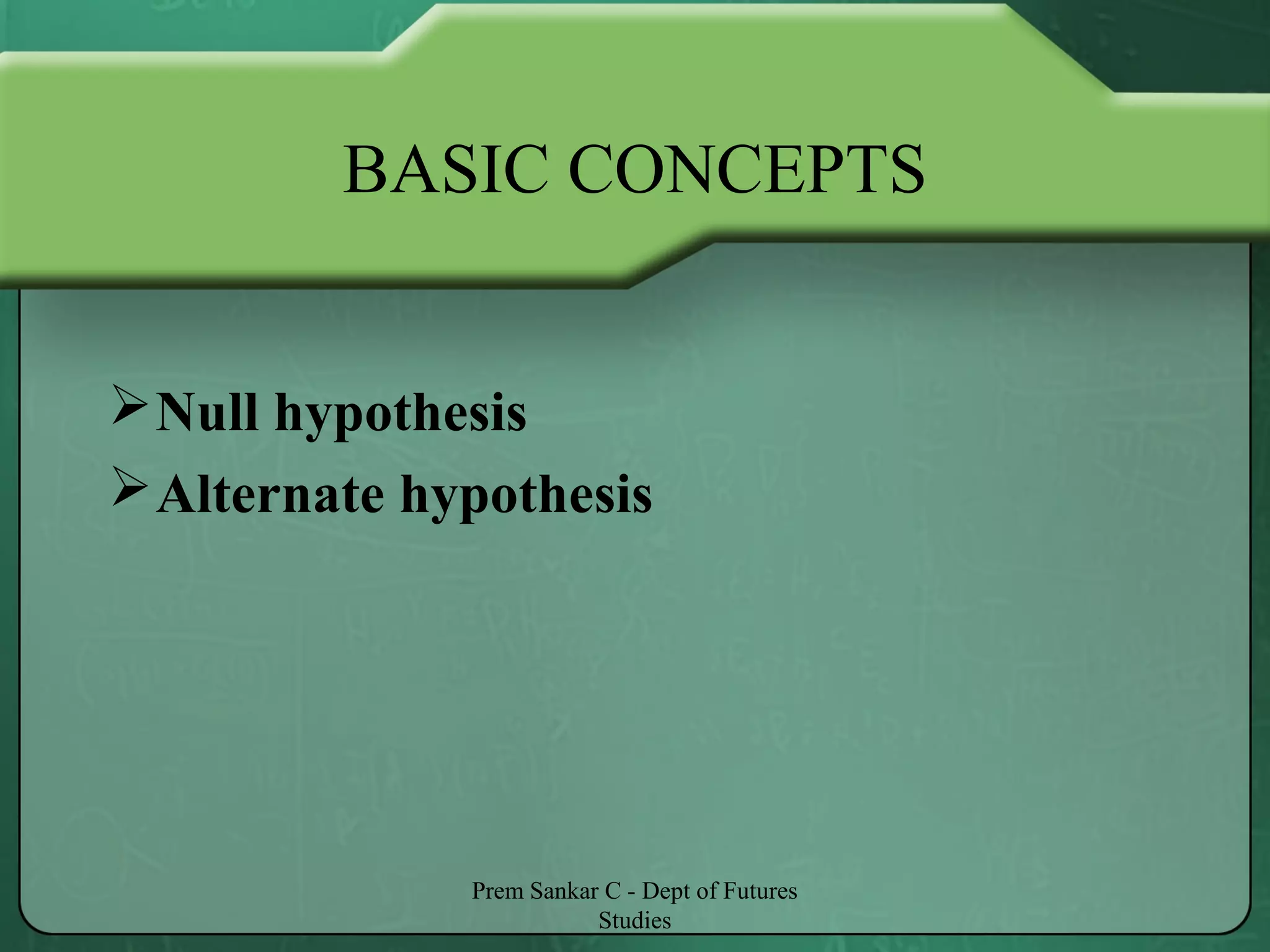 Hypothesis Testing for Beginners | PPT
