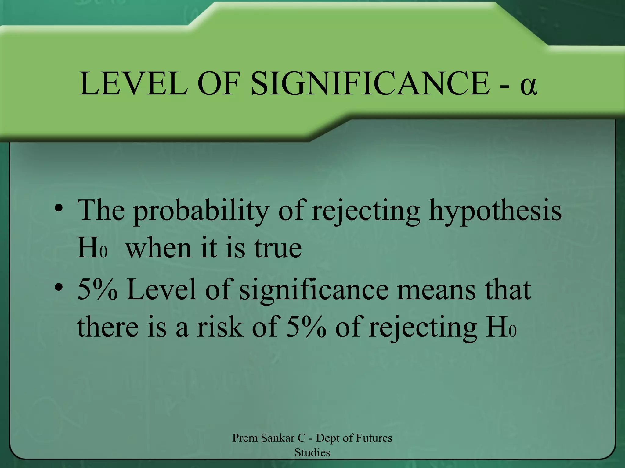 Hypothesis Testing for Beginners | PPT