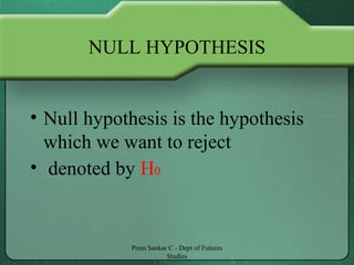 Hypothesis Testing for Beginners | PPT