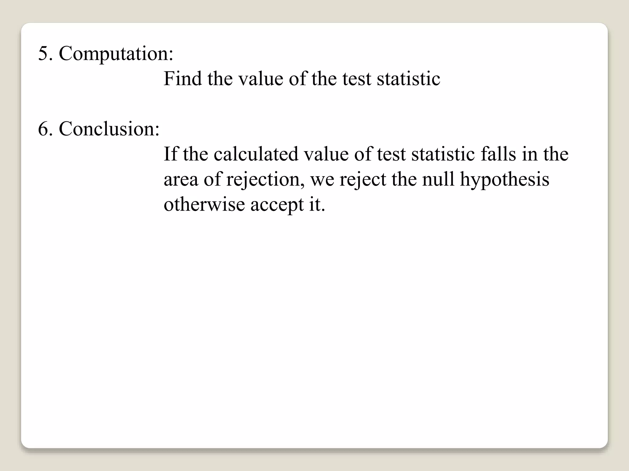 Hypothesis testing part iii for difference of means | PPTX