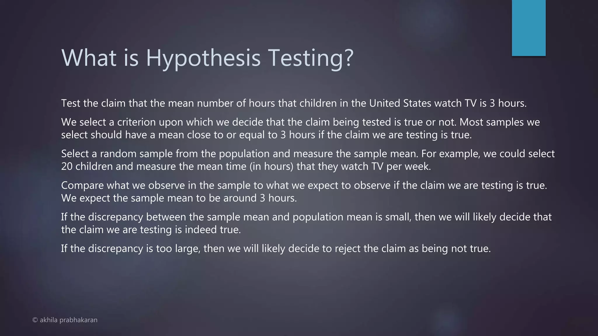 Hypothesis testing Part1 | PPTX