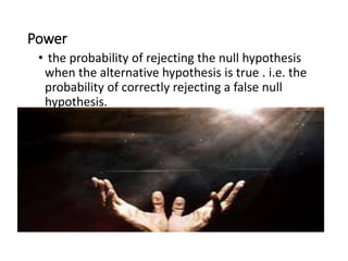 Hypothesis testing | PPT