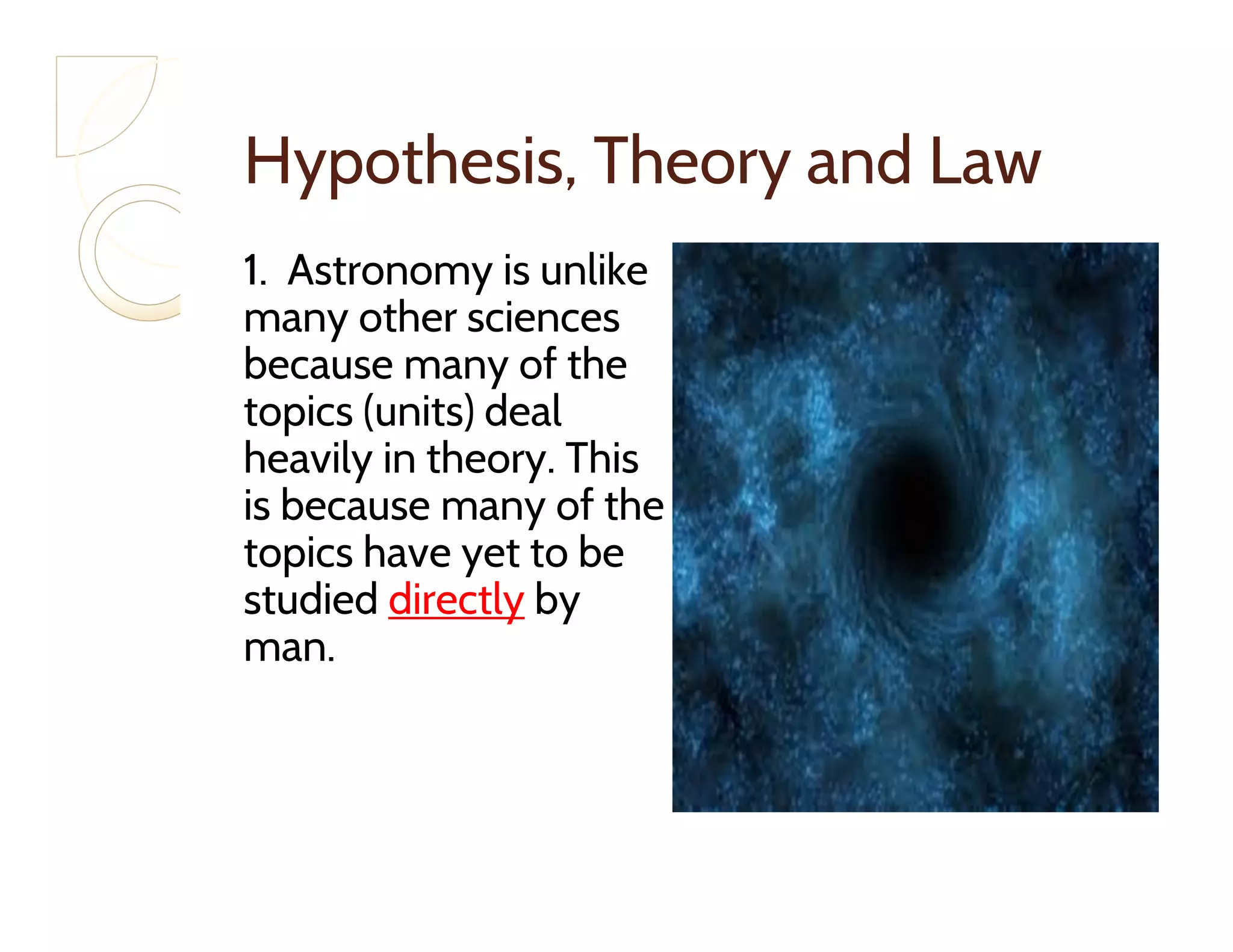 Hypothesis, Theory, and Laws | PDF