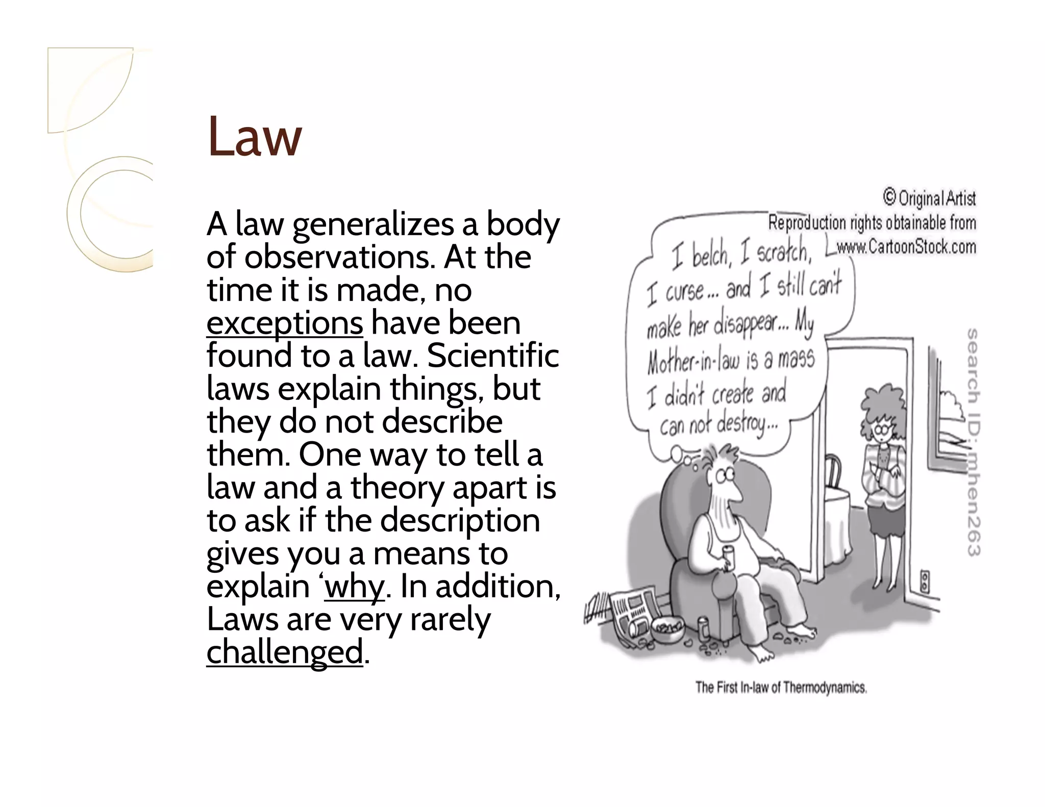 Hypothesis, Theory, and Laws | PDF