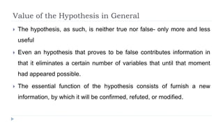 Hypothesization in Family Therapy | PPTX