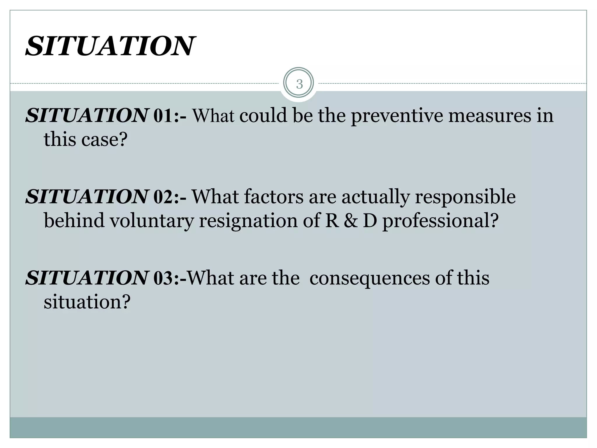 Hypothetical situation at workplace | PPTX