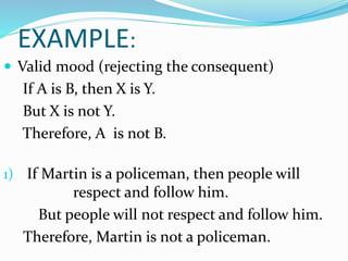 Hypothetical Syllogism | PPTX