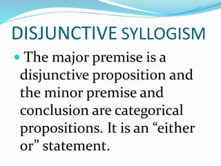 Hypothetical Syllogism | PPTX
