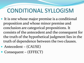 Hypothetical Syllogism | PPTX