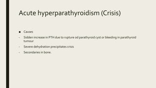 Parathyroid disorders final.pptx