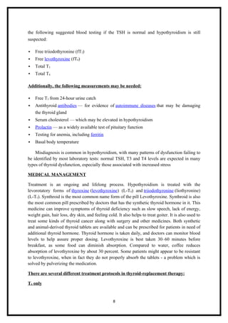 Hypothyroidism | DOC