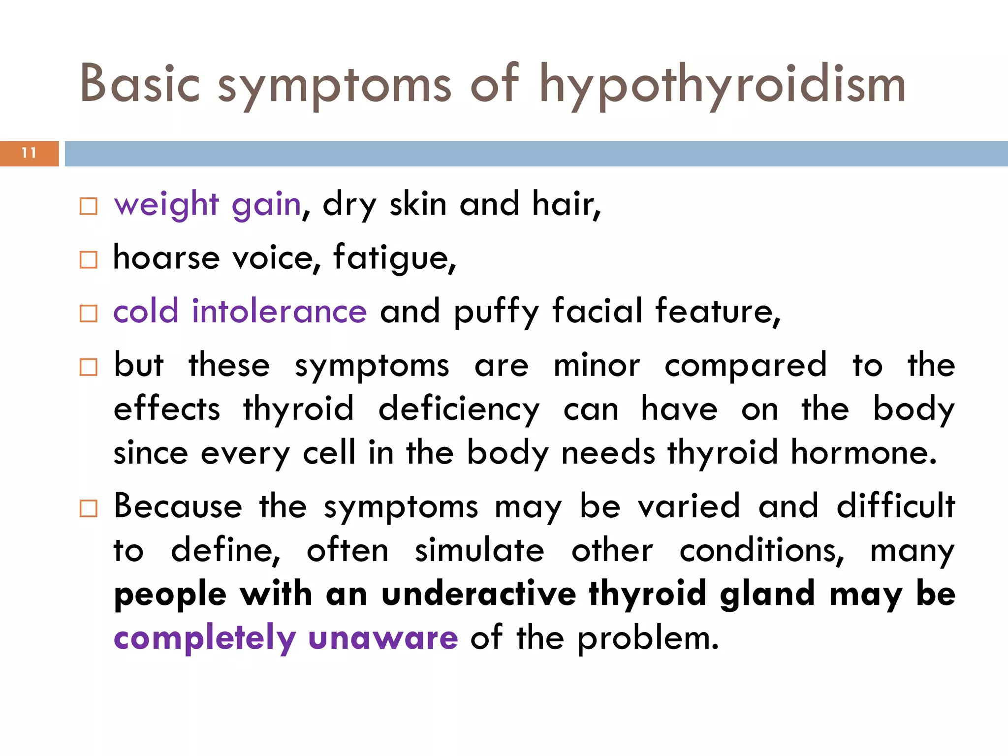 Hypothyroidism | PDF