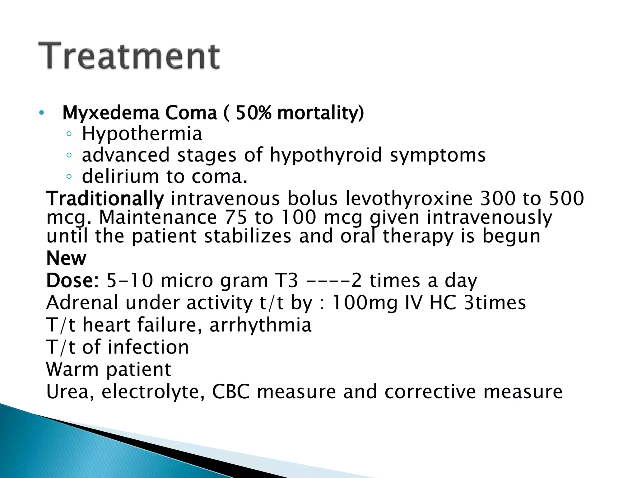 Hypothyroidism | PPTX