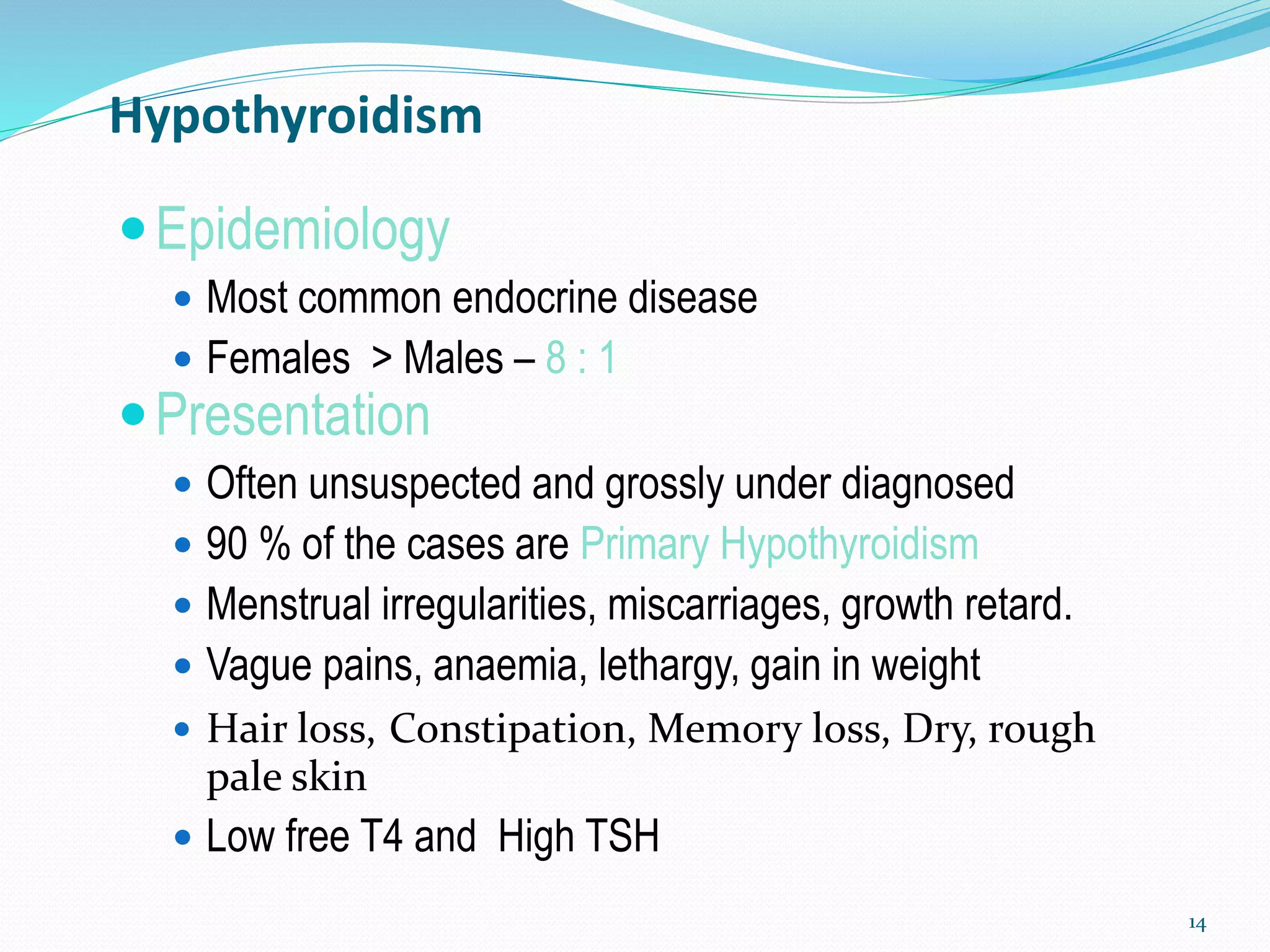 Hypothyroidism | PPTX