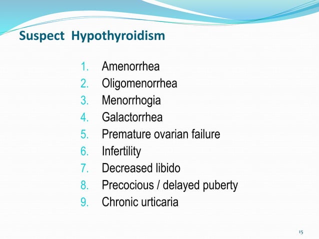Hypothyroidism | PPTX | Thyroid Disorders | Endocrine and Metabolic Diseases