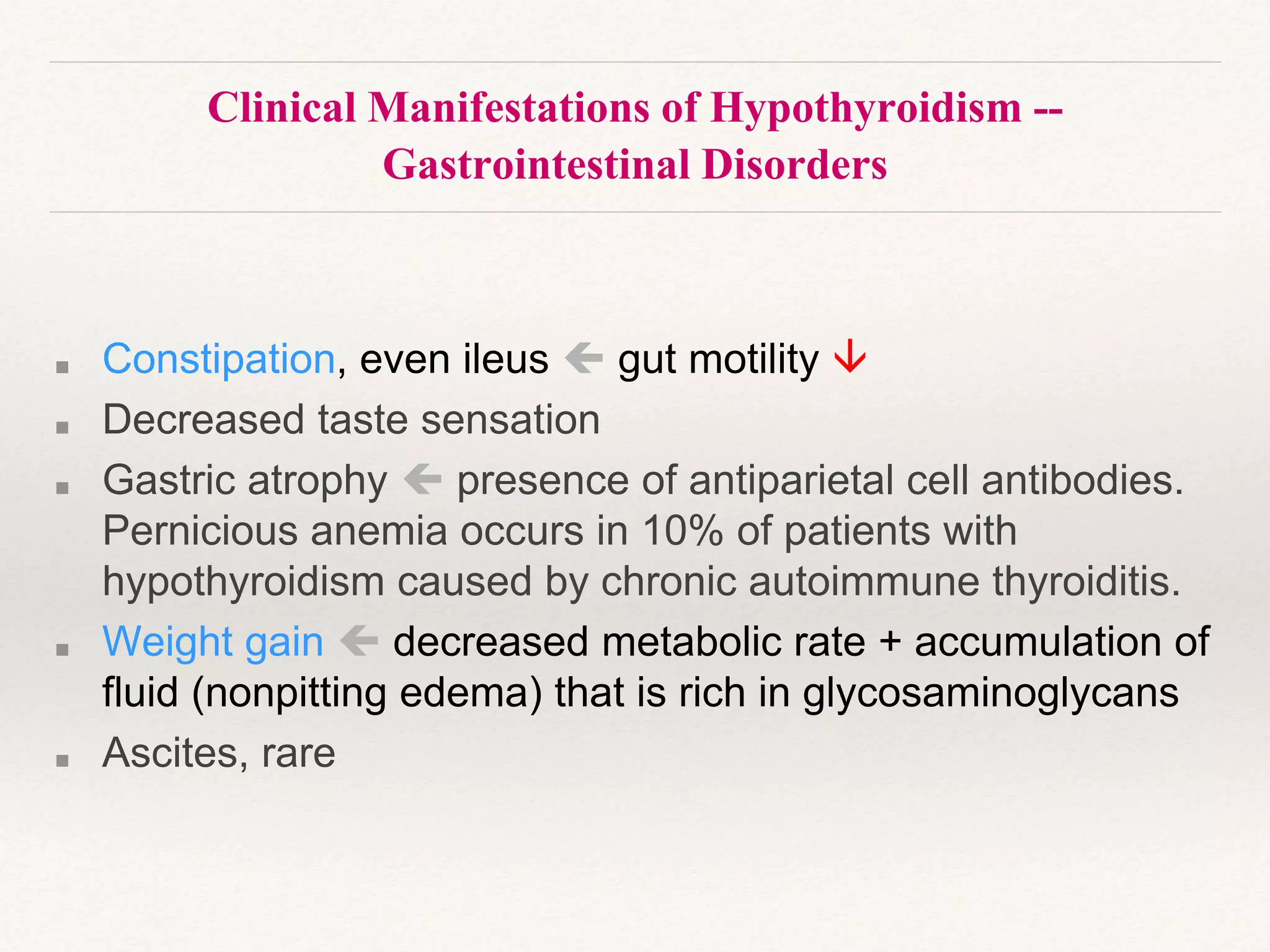 Hypothyroidism | PPTX
