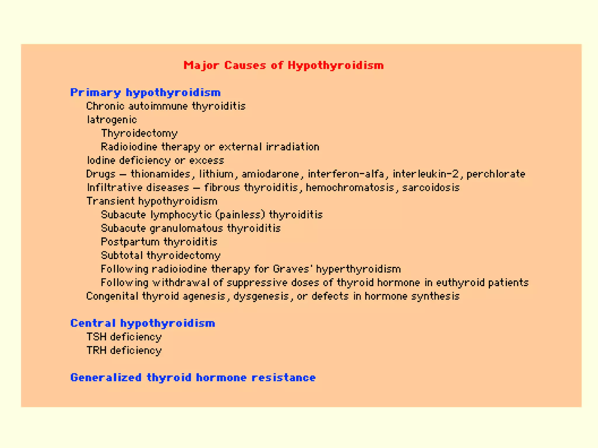 Hypothyroidism | PPTX