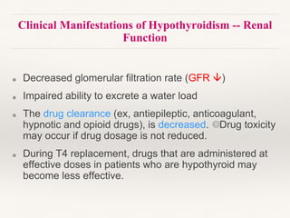 Hypothyroidism | PPTX