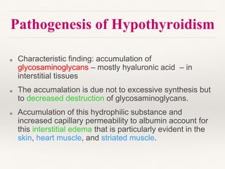 Hypothyroidism | PPTX