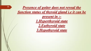 Thyroid and its pathology (Hypothyroidism). | PPTX