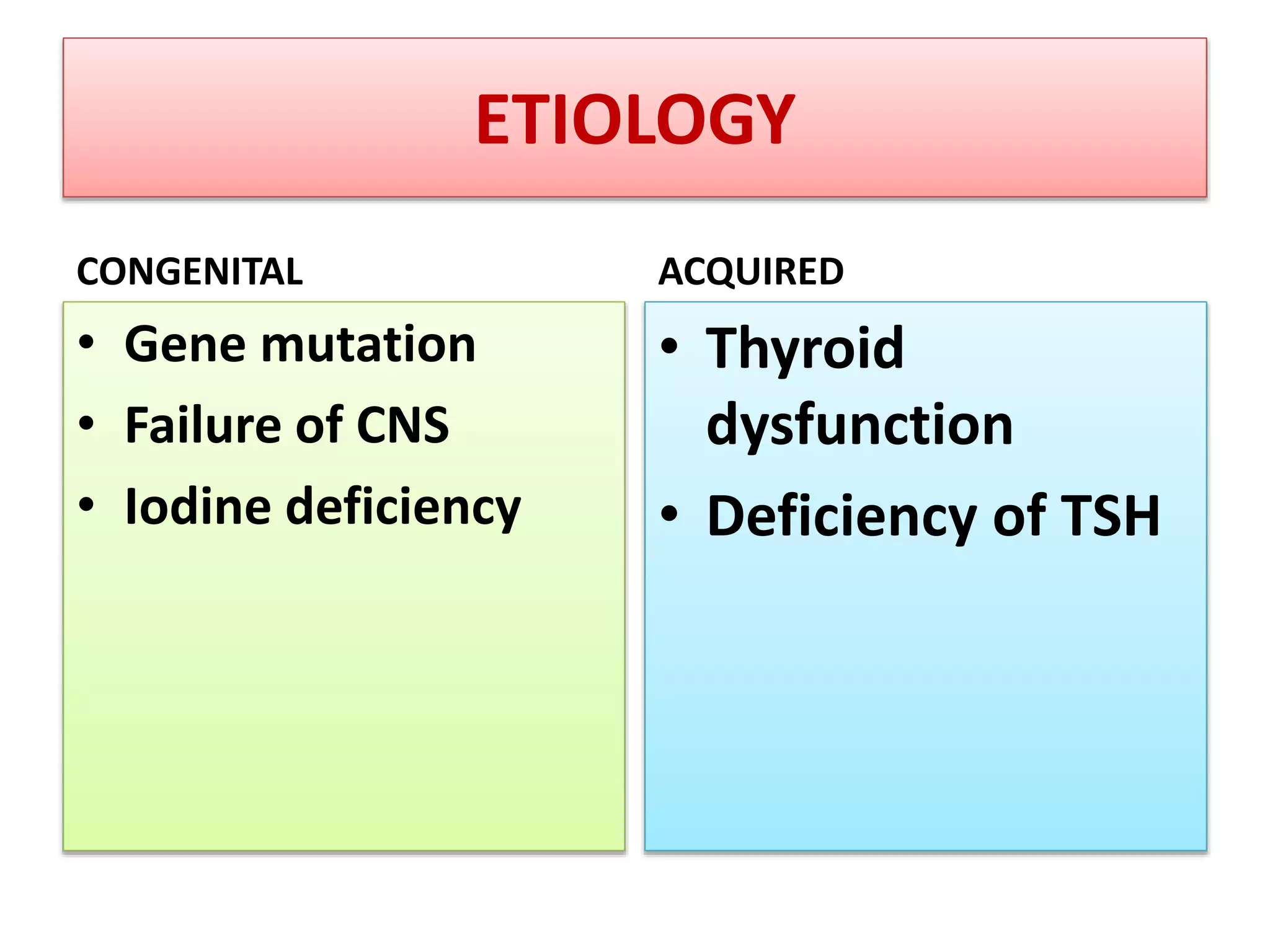 Hypothyroidism in children | PPTX