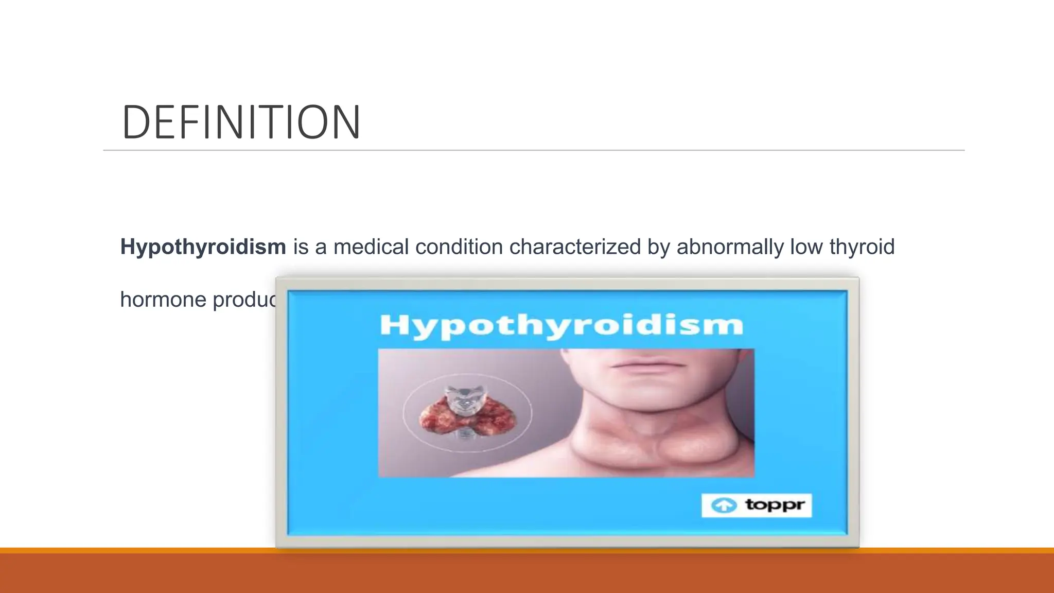 HYPOTHYROIDISM (MSN-1) Notes of hypothyroidism which includes ...