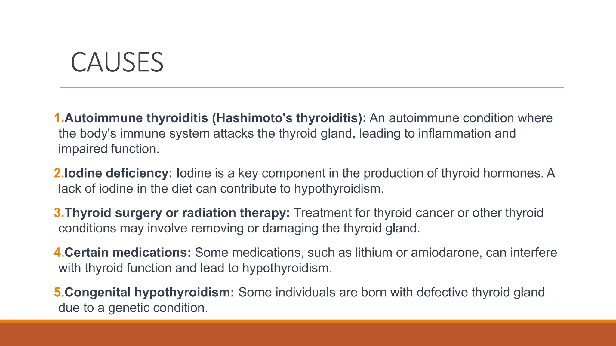 HYPOTHYROIDISM (MSN-1) Notes of hypothyroidism which includes ...