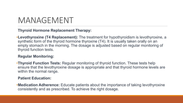 HYPOTHYROIDISM (MSN-1) Notes of hypothyroidism which includes ...