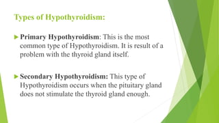 Hypothyroidism ppt by Aleena Mazhar.pptx