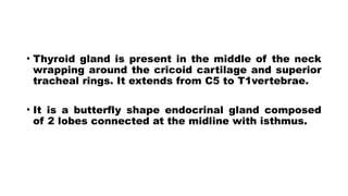 hypothyroidism and screening and management pptx | PPTX