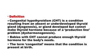 hypothyroidism and screening and management pptx | PPTX