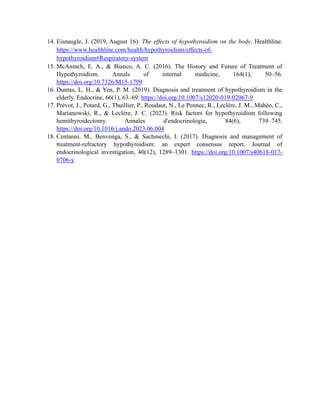 Hypothyroidism, Endocrine System, Thyroid gland | PDF