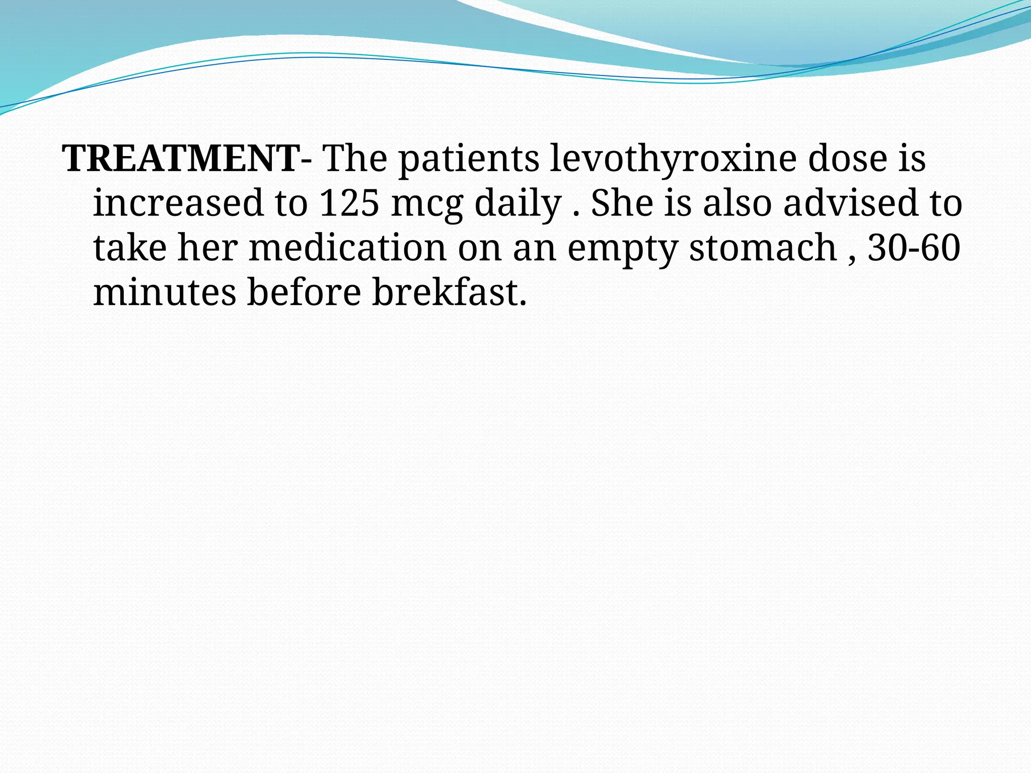 Hypothyroidism results from decrease thyroid hormone production.pptx