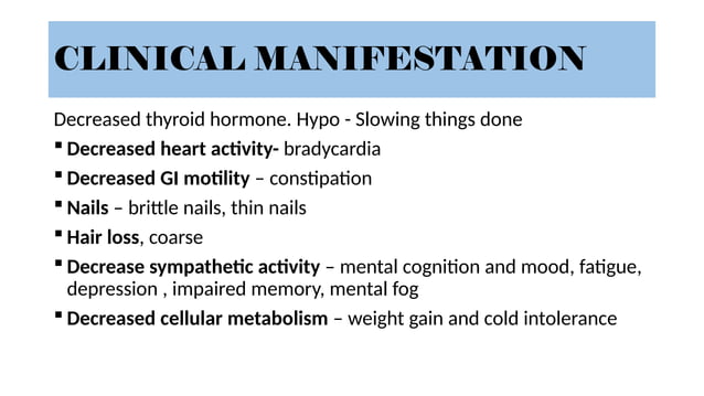 thyroid disorder HYPOTHYROIDISM disorder.pptx