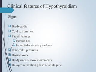 Hypothyroidism by Dr. Aryan | PPT
