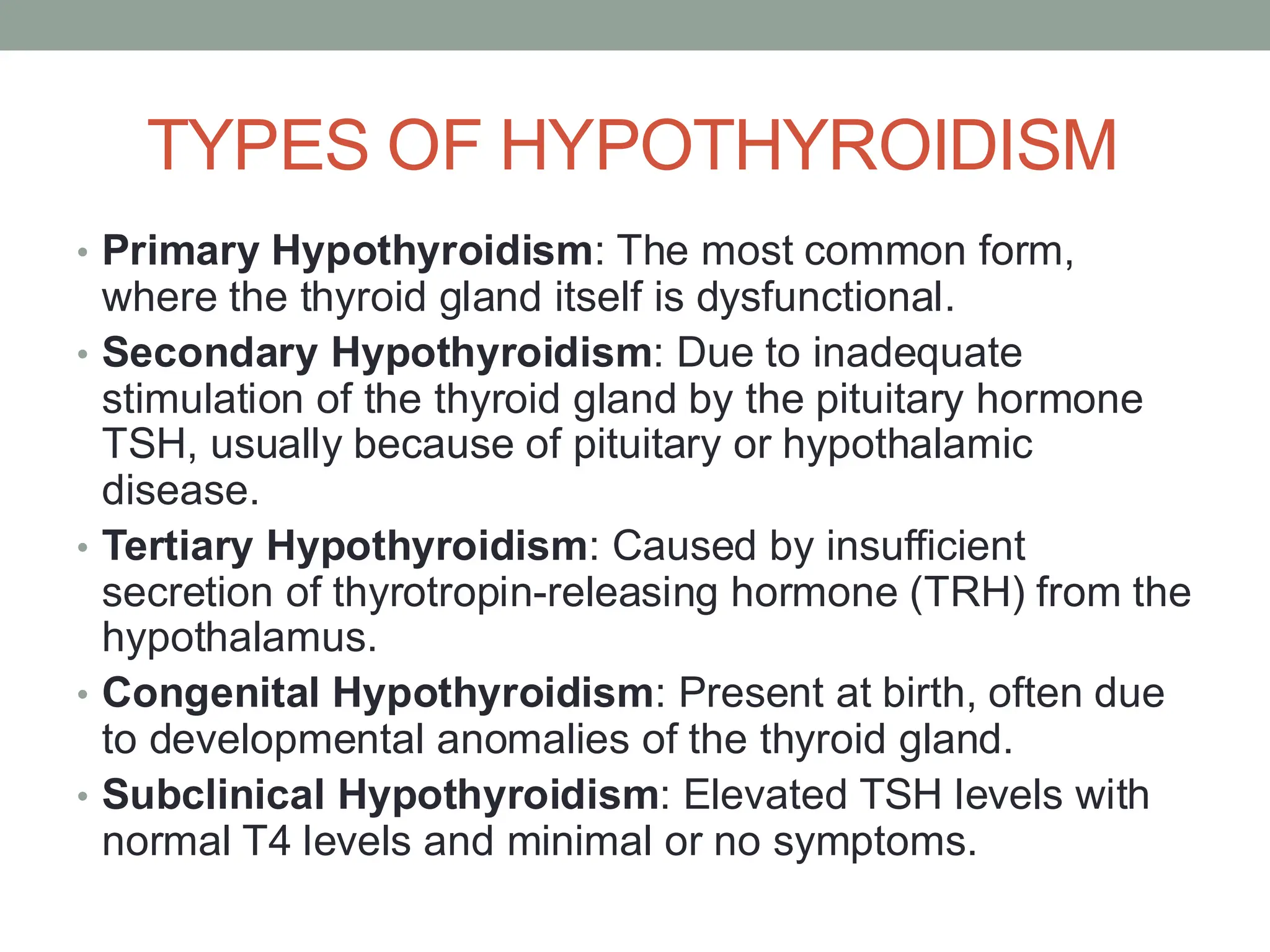 Hypothyroidism / Underactive thyroid gland presentation | PPT Hypothyroidism / Underactive thyroid gland presentation | PPT