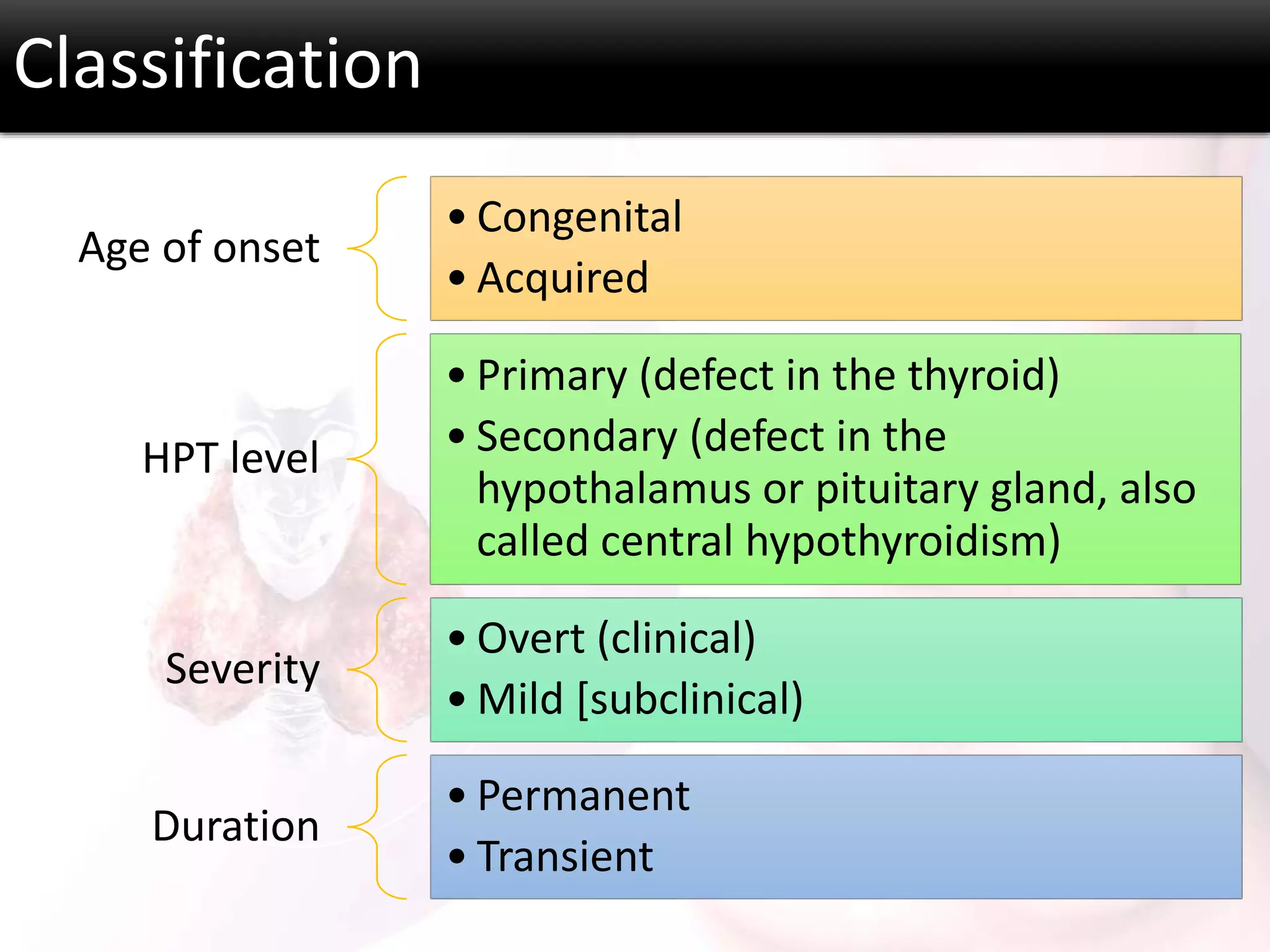 Hypothyroidism case presentation | PPTX