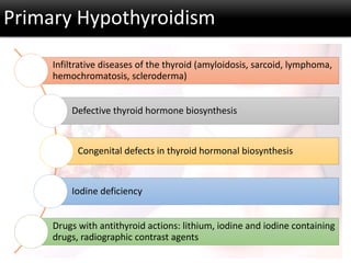 Hypothyroidism case presentation | PPTX