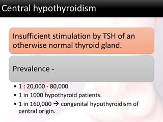Hypothyroidism case presentation | PPTX