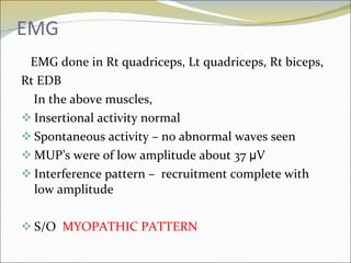 A Case of Hypothyroid Myopathy | PPT