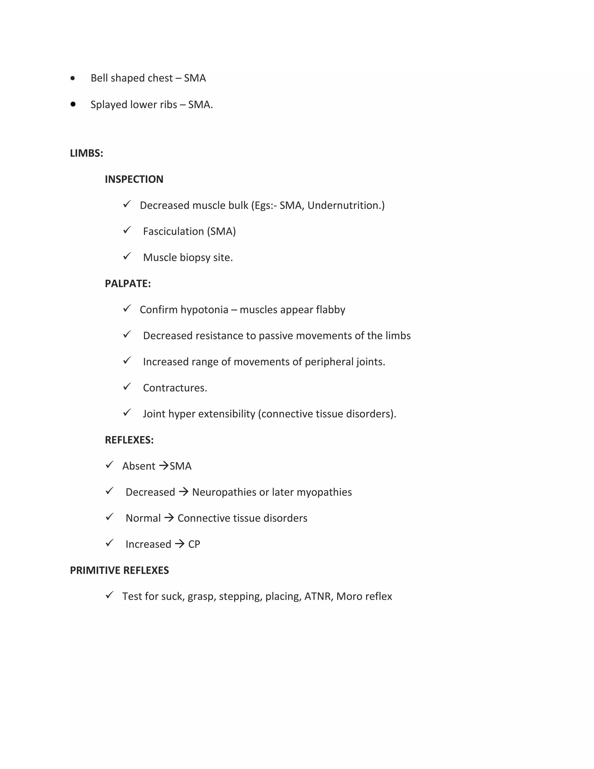 Hypotonic infant | PDF