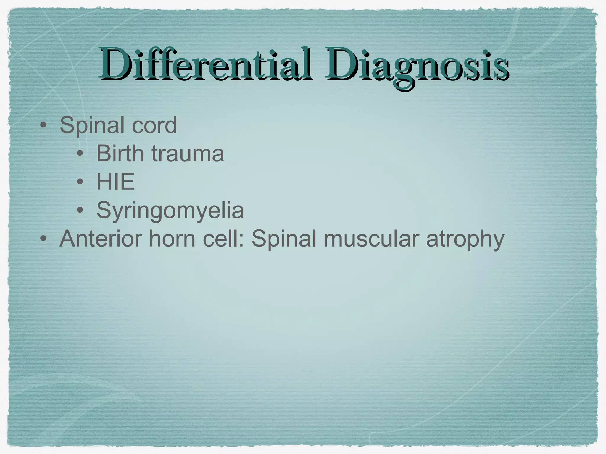 Hypotonic infant | PPT