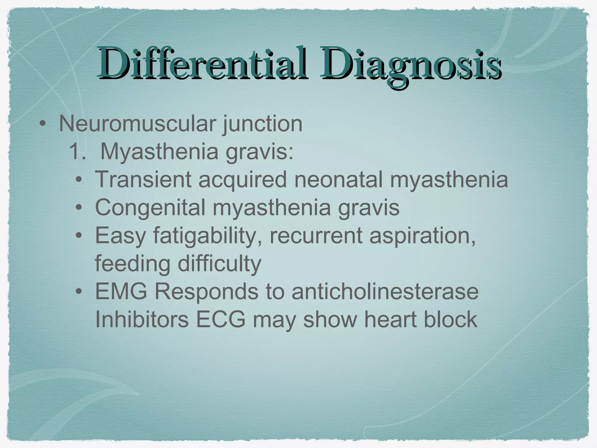 Hypotonic infant | PPT