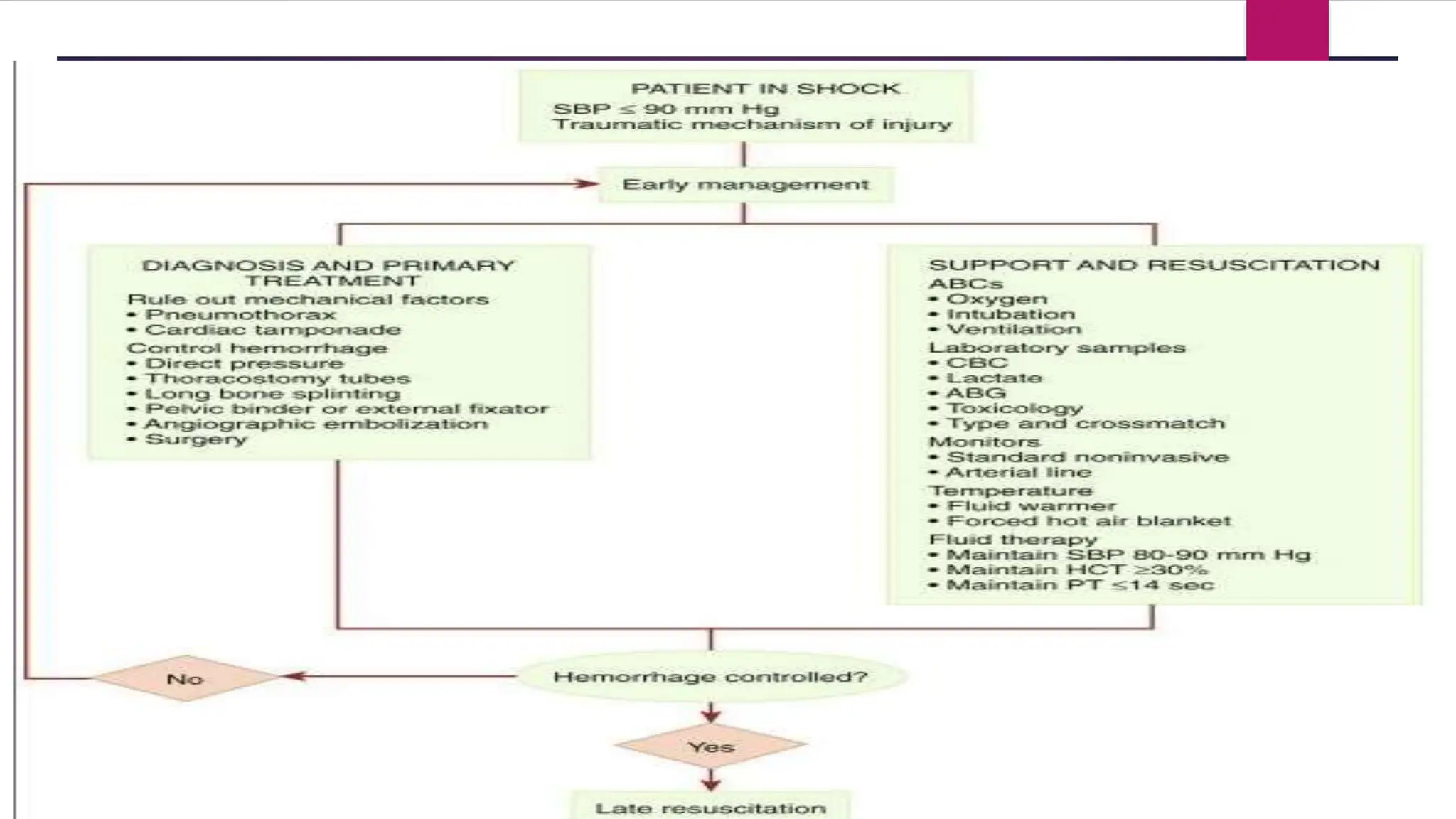 Hypovolemic and cardiogenic shock management | PPTX