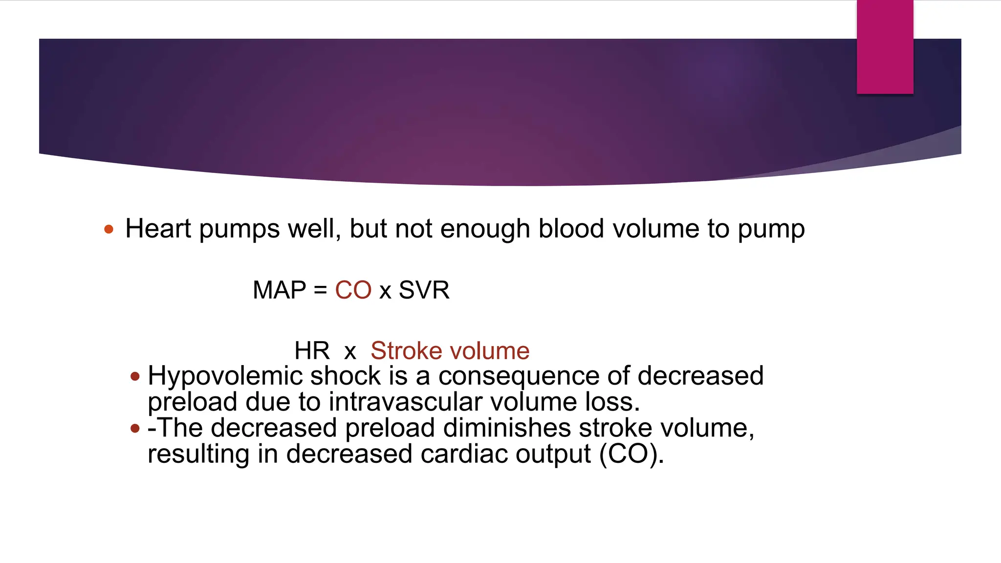 Hypovolemic and cardiogenic shock management | PPTX