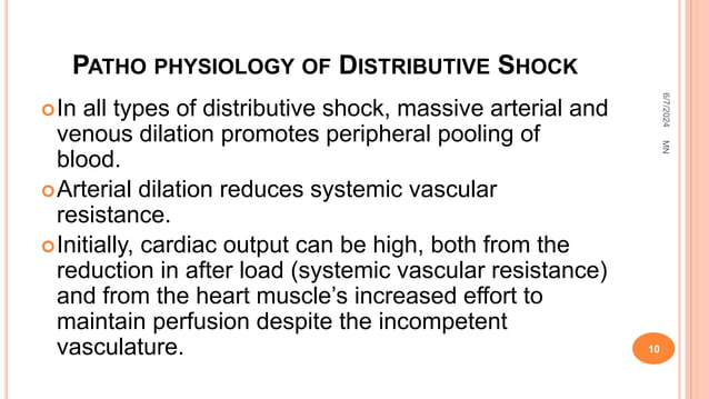 Pathophysiology,definition,stages and complications of shock | PPTX ...