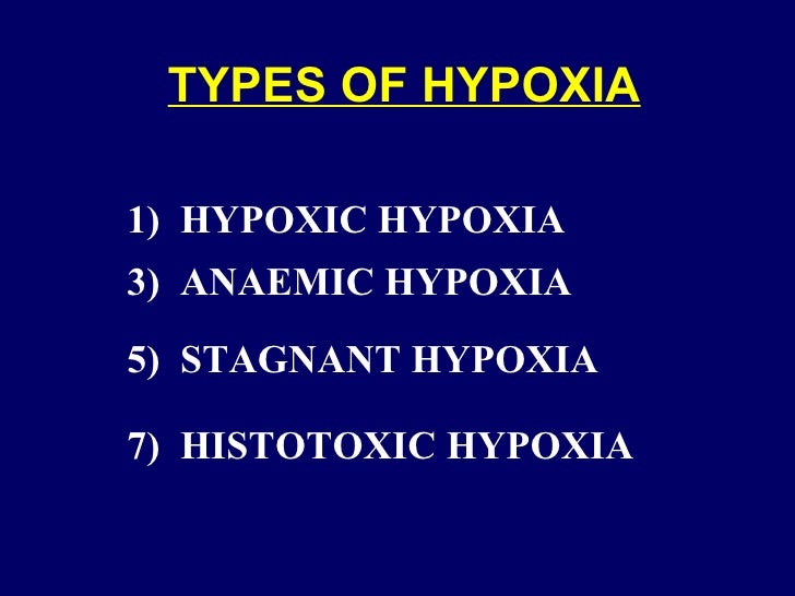 Hypoxia