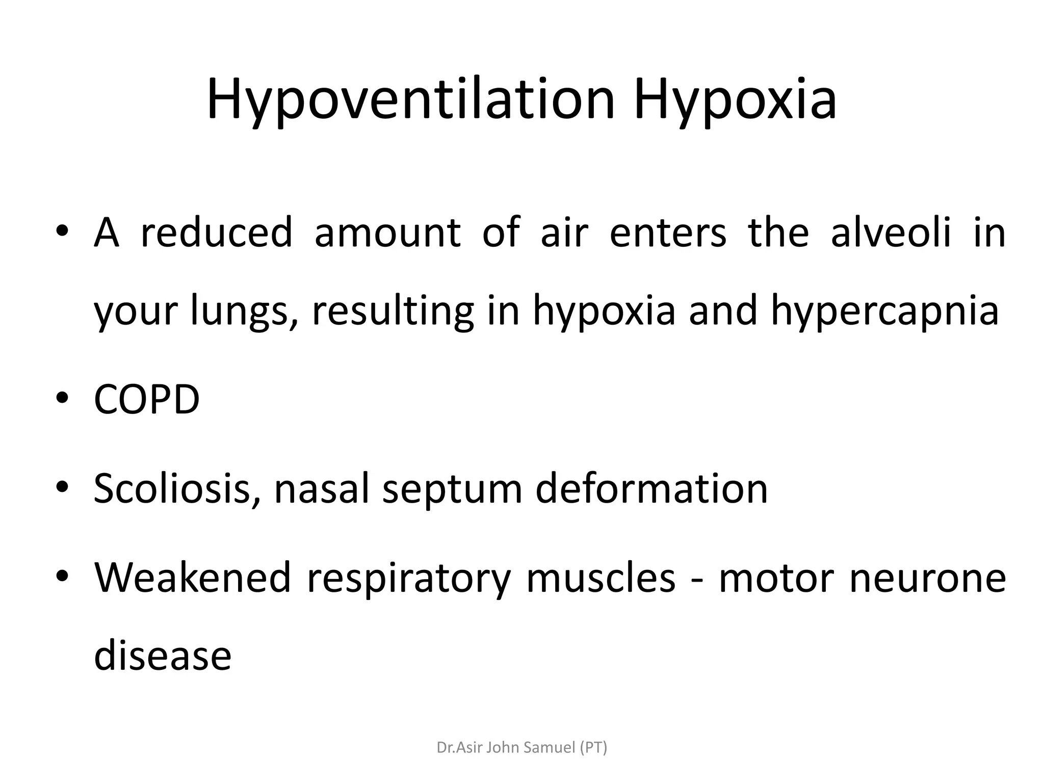 Hypoxia | PDF | Lung and Respiratory Health | Diseases and Conditions